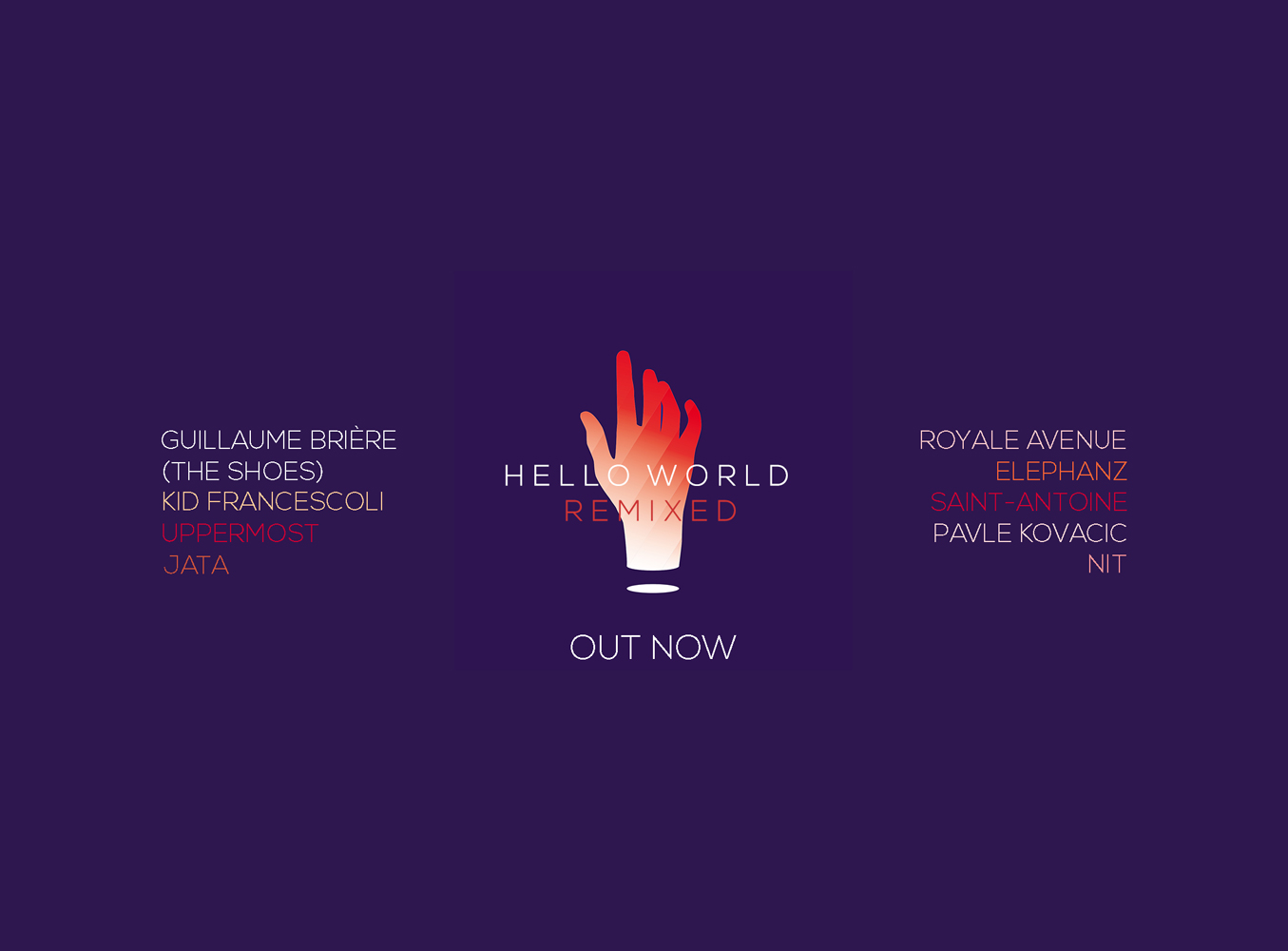 Hello World: the first multi-artist album composed by artists with an ...